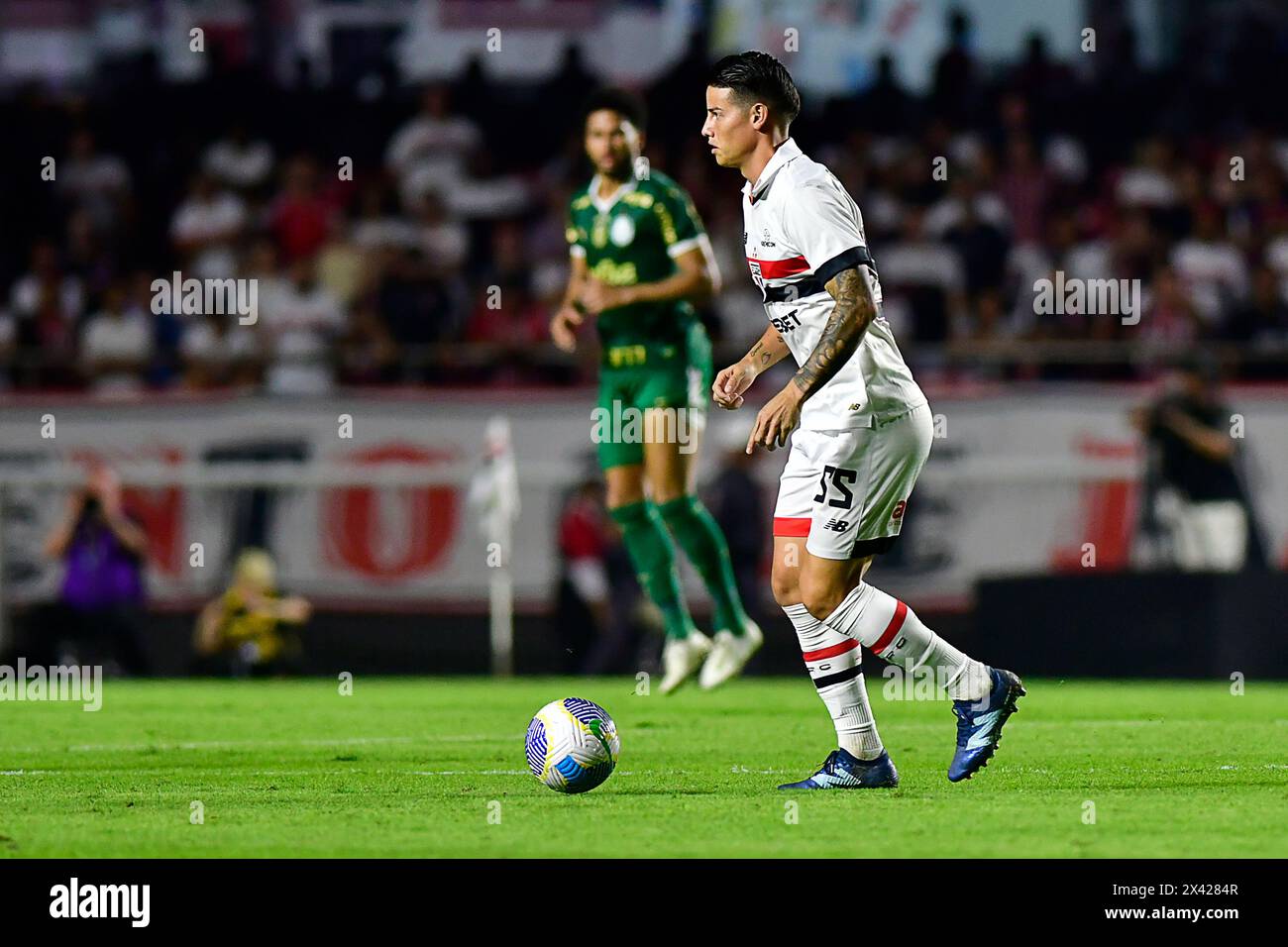 São Paulo (SP), 29/04/2024 - Futebol/SÃO PAULO-PALMEIRAS - James ...