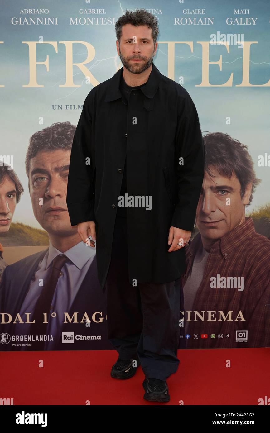Rome, Italy. 29th Apr, 2024. Gabriel Montesi attends the red carpet of ...