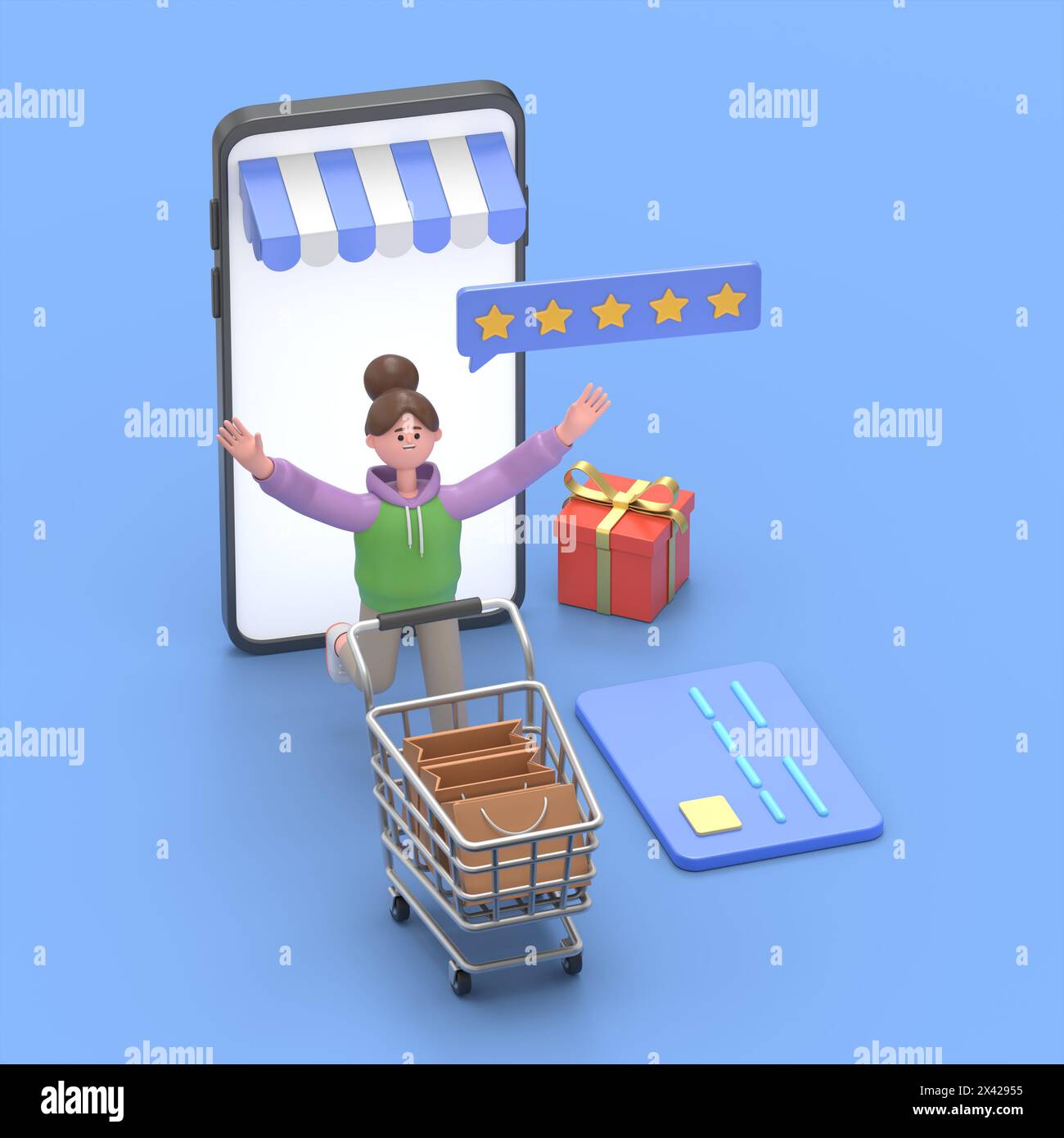 Ecommerce 3d hi-res stock photography and images - Alamy