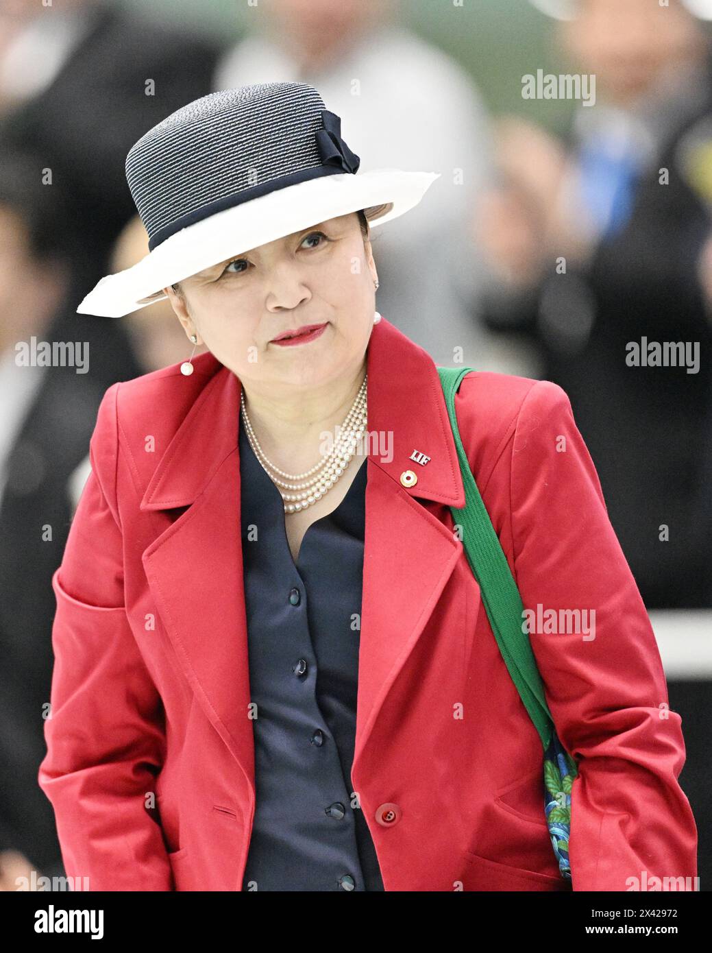 Nippon Budokan, Tokyo, Japan. 29th Apr, 2024. Princess Nobuko of Mikasa ...