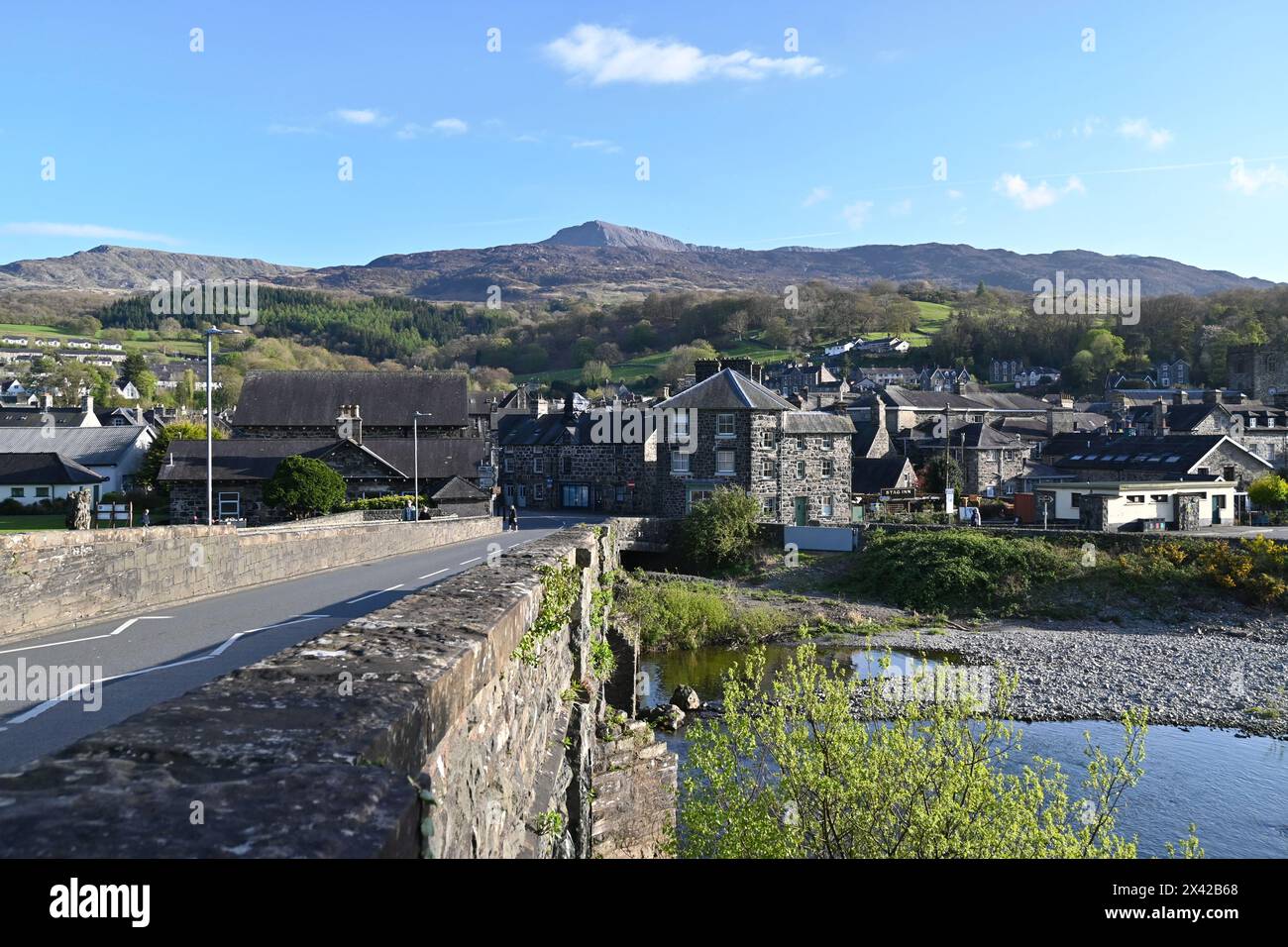 Dolgellau in the Snowdonia National Park (Eryri) – Dolgellau, Gwynedd, Wales, UK – 20 April 2024 ...