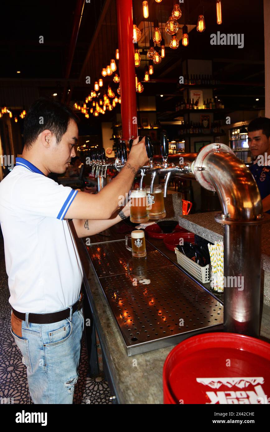 The 5 Elements Brew Co. Taproom in Da Nang, Vietnam Stock Photo - Alamy