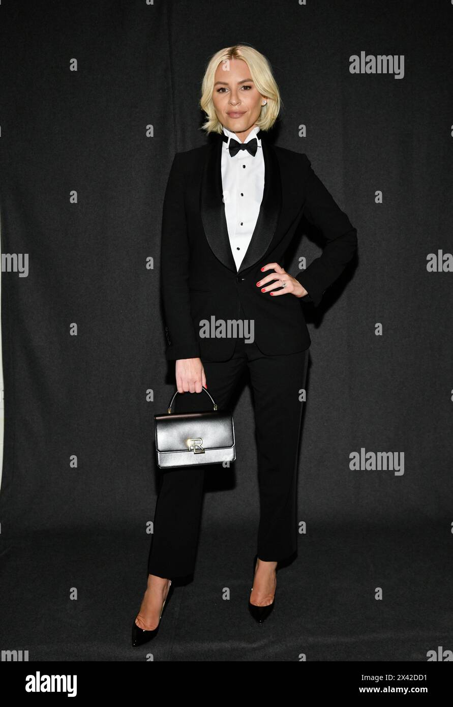Morgan Stewart McGraw arrives at the Ralph Lauren Fall/Holiday 2024 ...