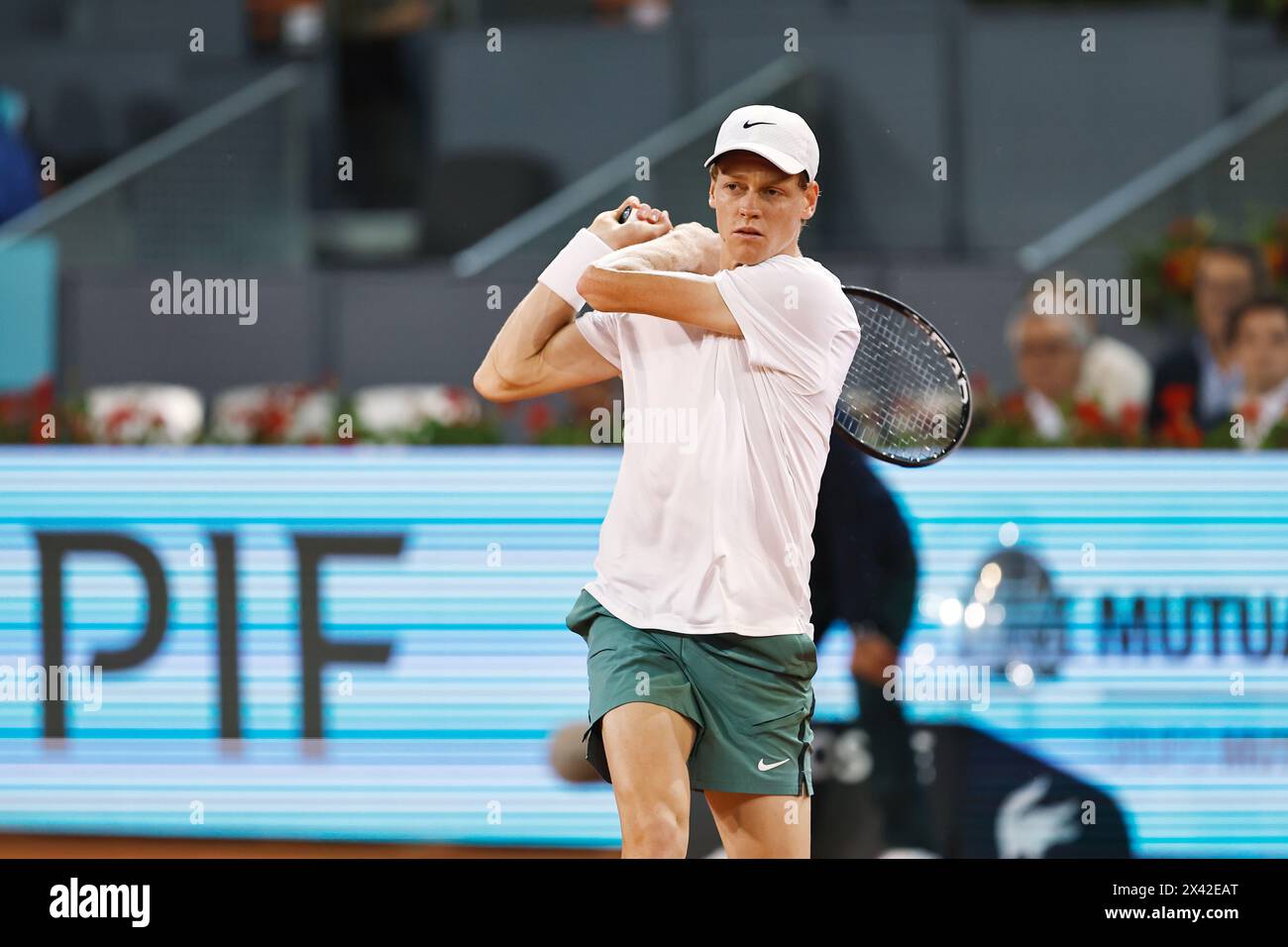 Jannik sinner 2024 madrid hi-res stock photography and images - Alamy