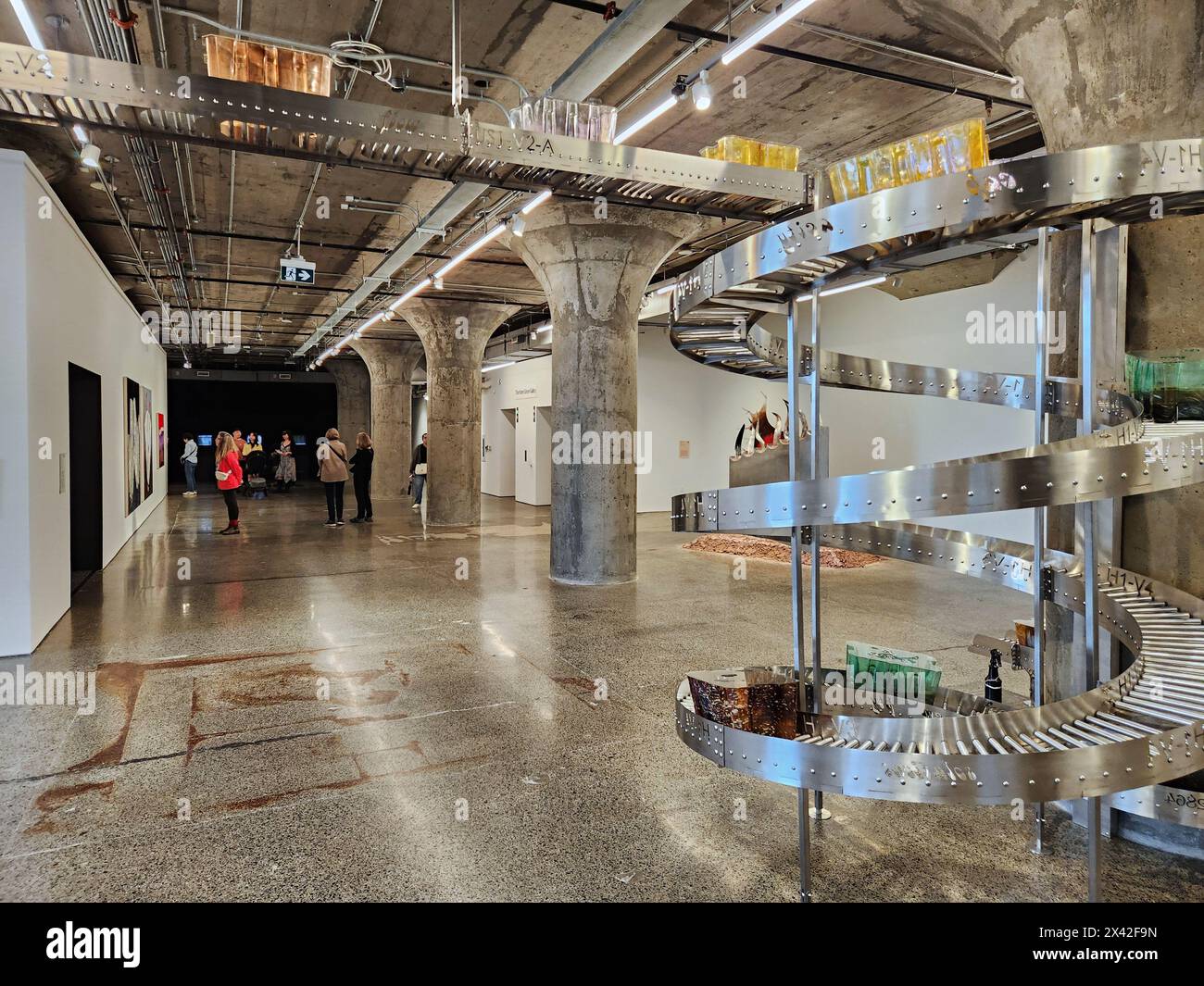 MOCA Greater Toronto Art 2024 Triennial Exhibition Stock Photo - Alamy