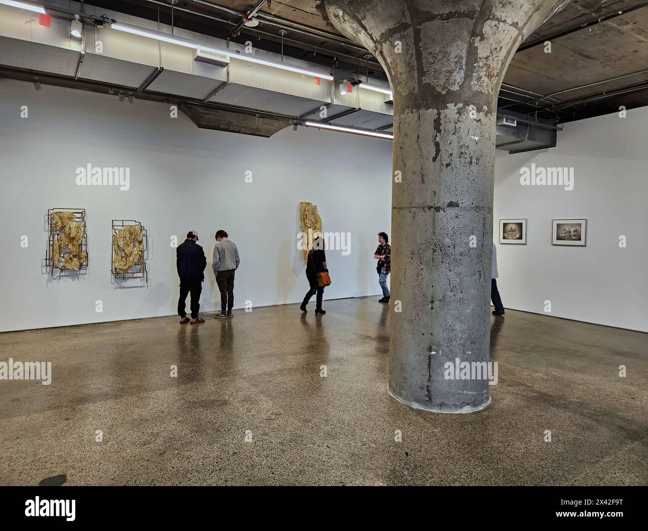 MOCA Greater Toronto Art 2024 Triennial Exhibition Stock Photo - Alamy