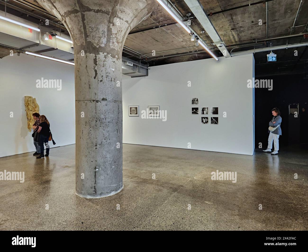 MOCA Greater Toronto Art 2024 Triennial Exhibition Stock Photo - Alamy