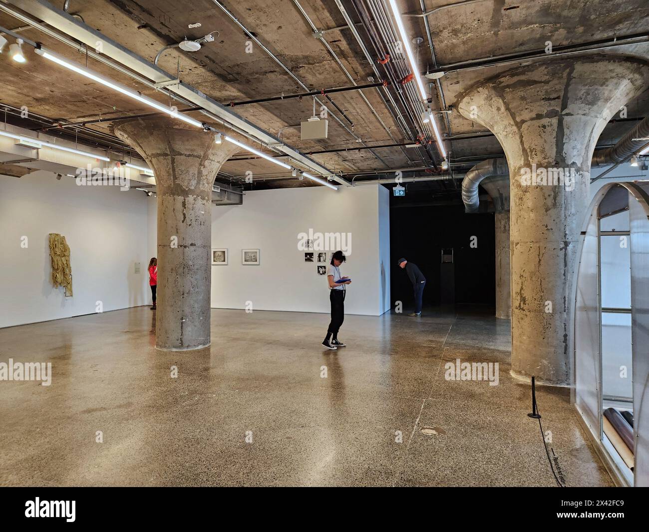 MOCA Greater Toronto Art 2024 Triennial Exhibition Stock Photo - Alamy