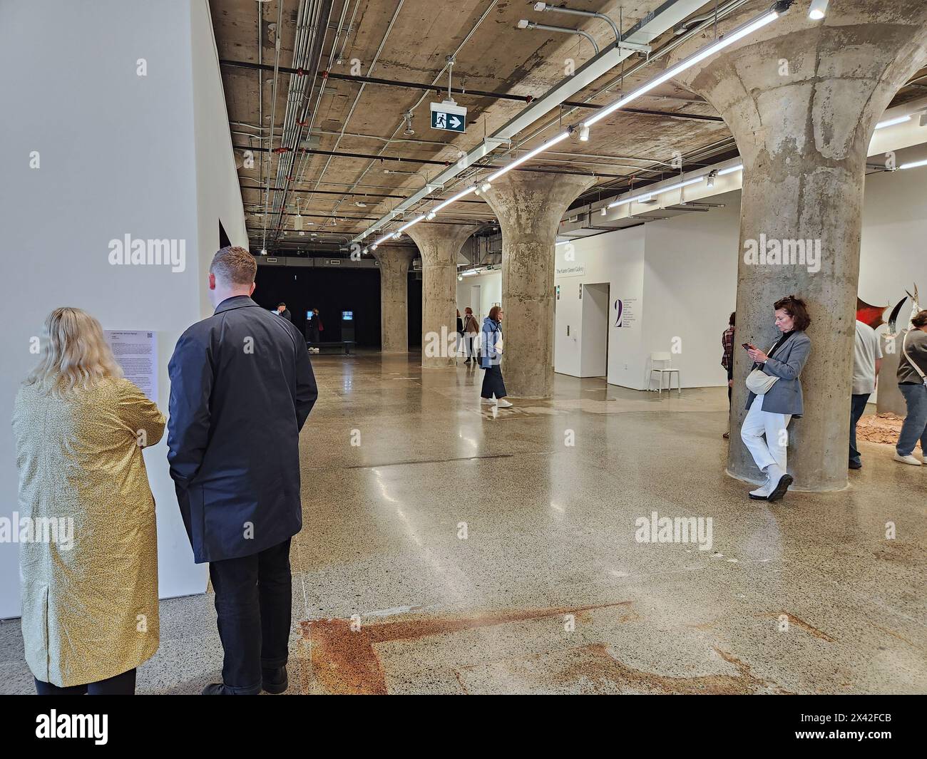 MOCA Greater Toronto Art 2024 Triennial Exhibition Stock Photo - Alamy