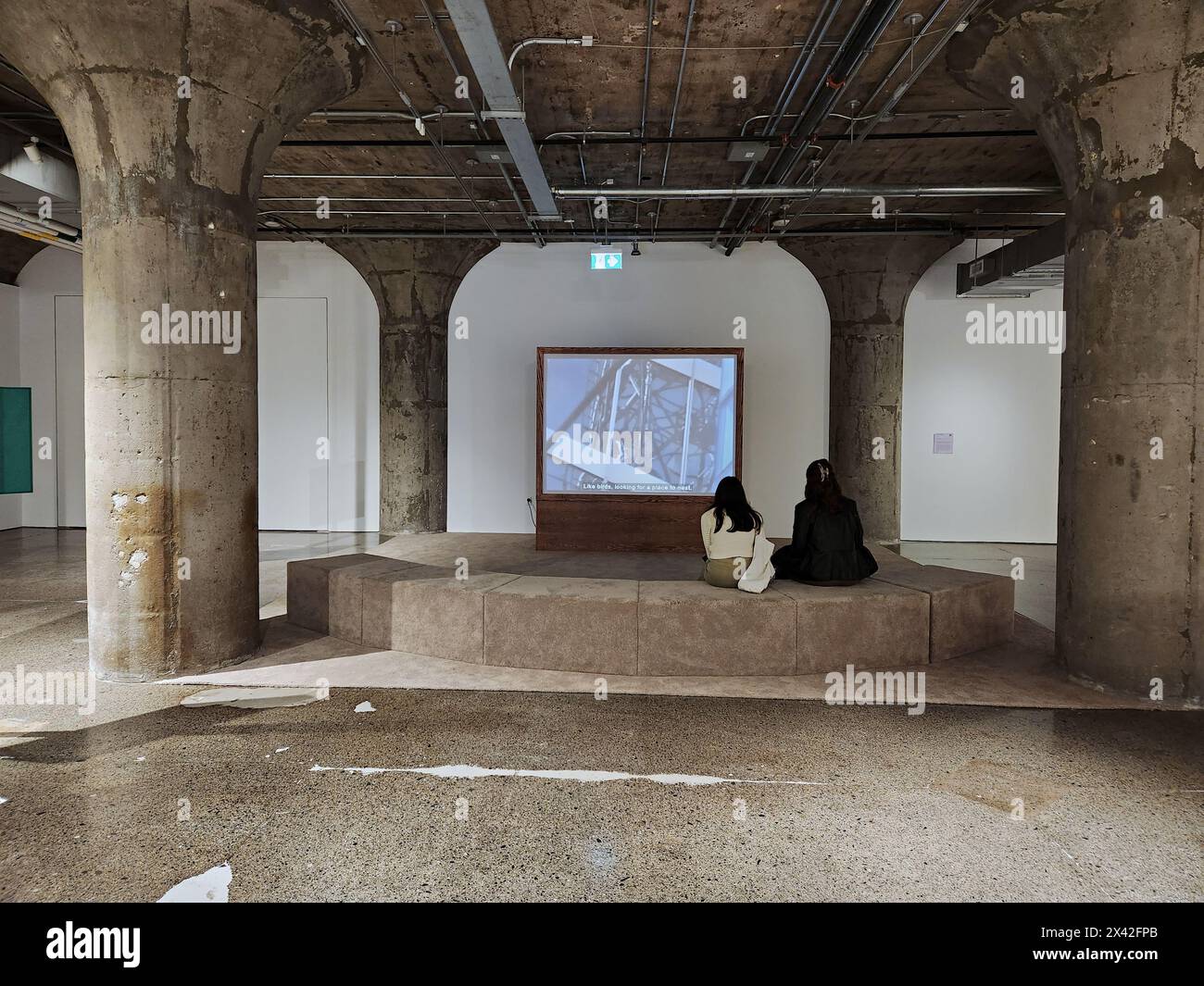 MOCA Greater Toronto Art 2024 Triennial Exhibition Stock Photo - Alamy