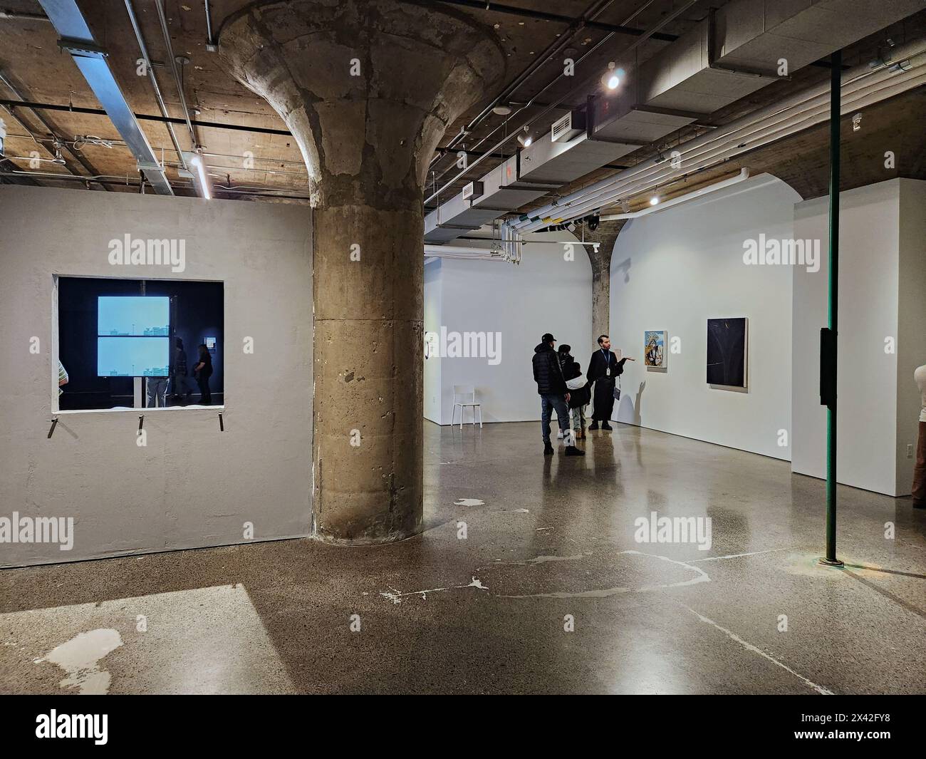 MOCA Greater Toronto Art 2024 Triennial Exhibition Stock Photo - Alamy