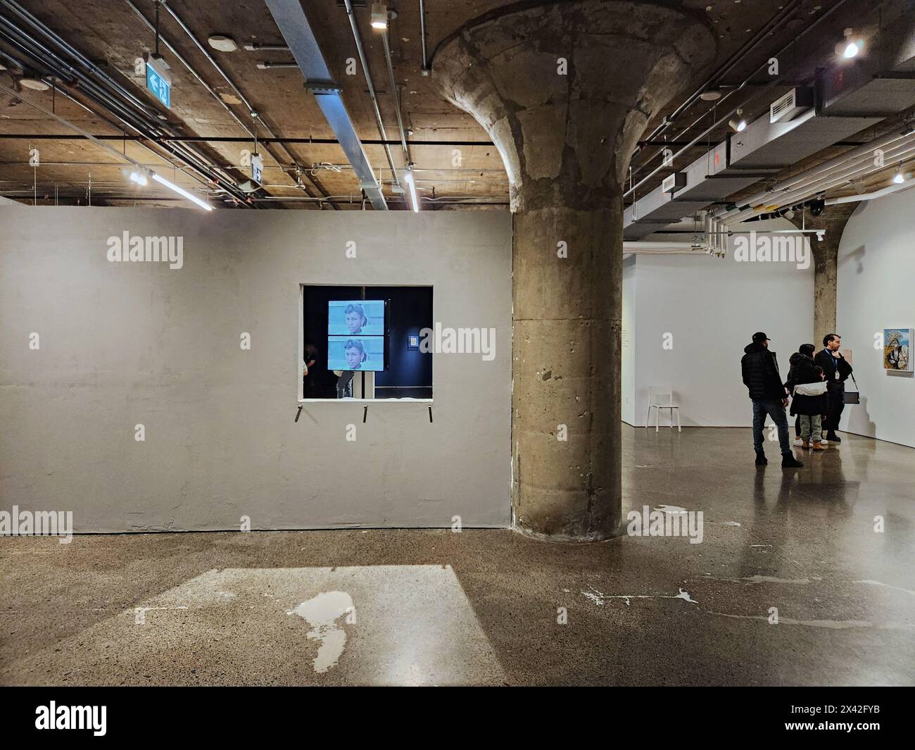 MOCA Greater Toronto Art 2024 Triennial Exhibition Stock Photo - Alamy