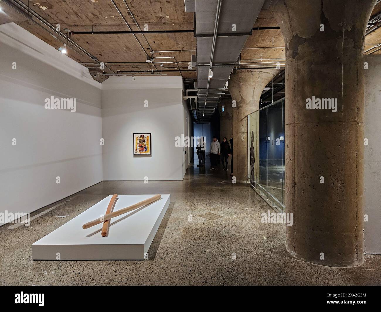 MOCA Greater Toronto Art 2024 Triennial Exhibition Stock Photo - Alamy