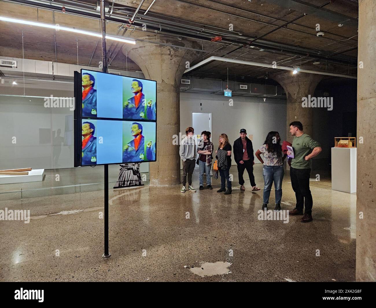 MOCA Greater Toronto Art 2024 Triennial Exhibition Stock Photo - Alamy