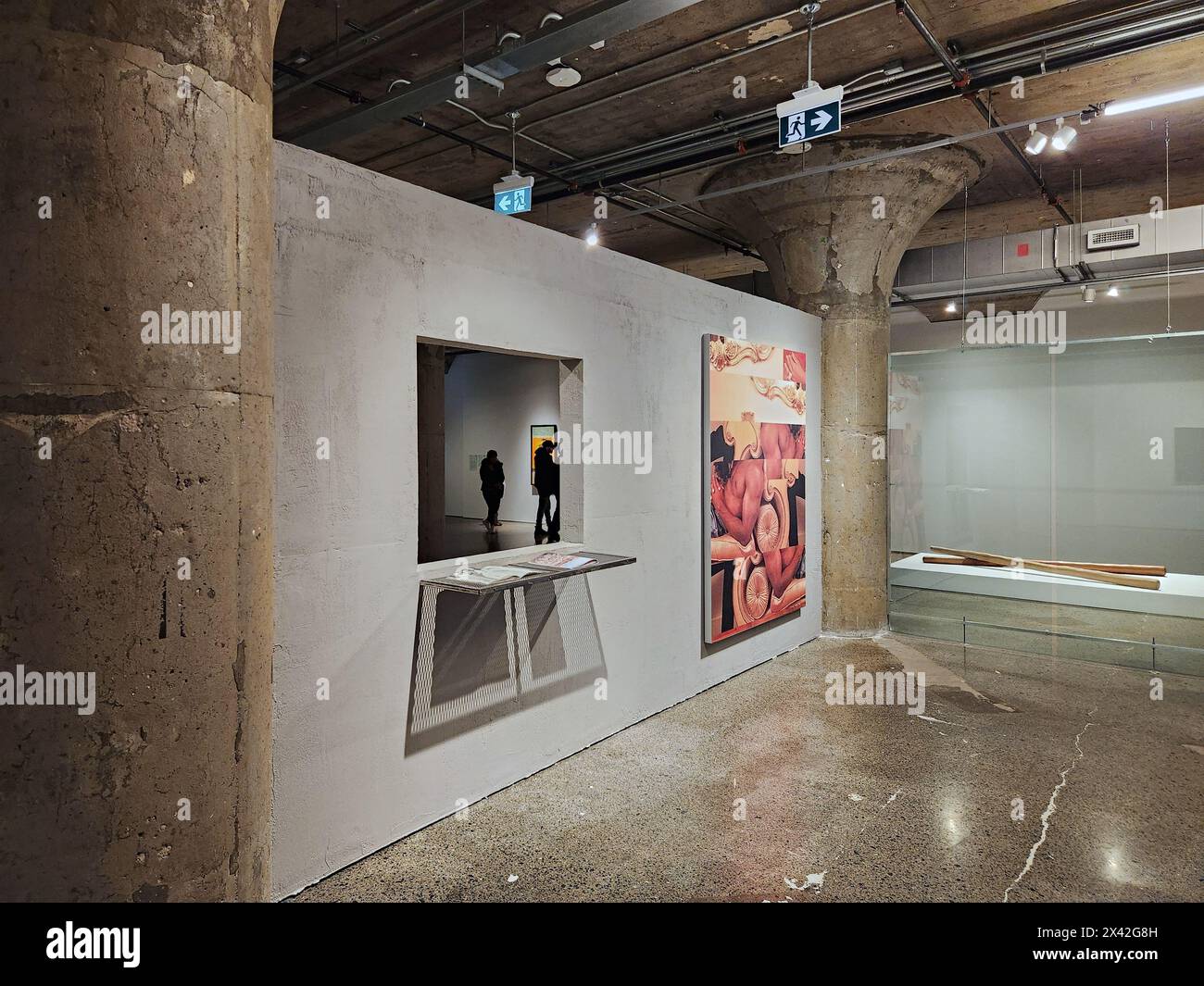 MOCA Greater Toronto Art 2024 Triennial Exhibition Stock Photo - Alamy