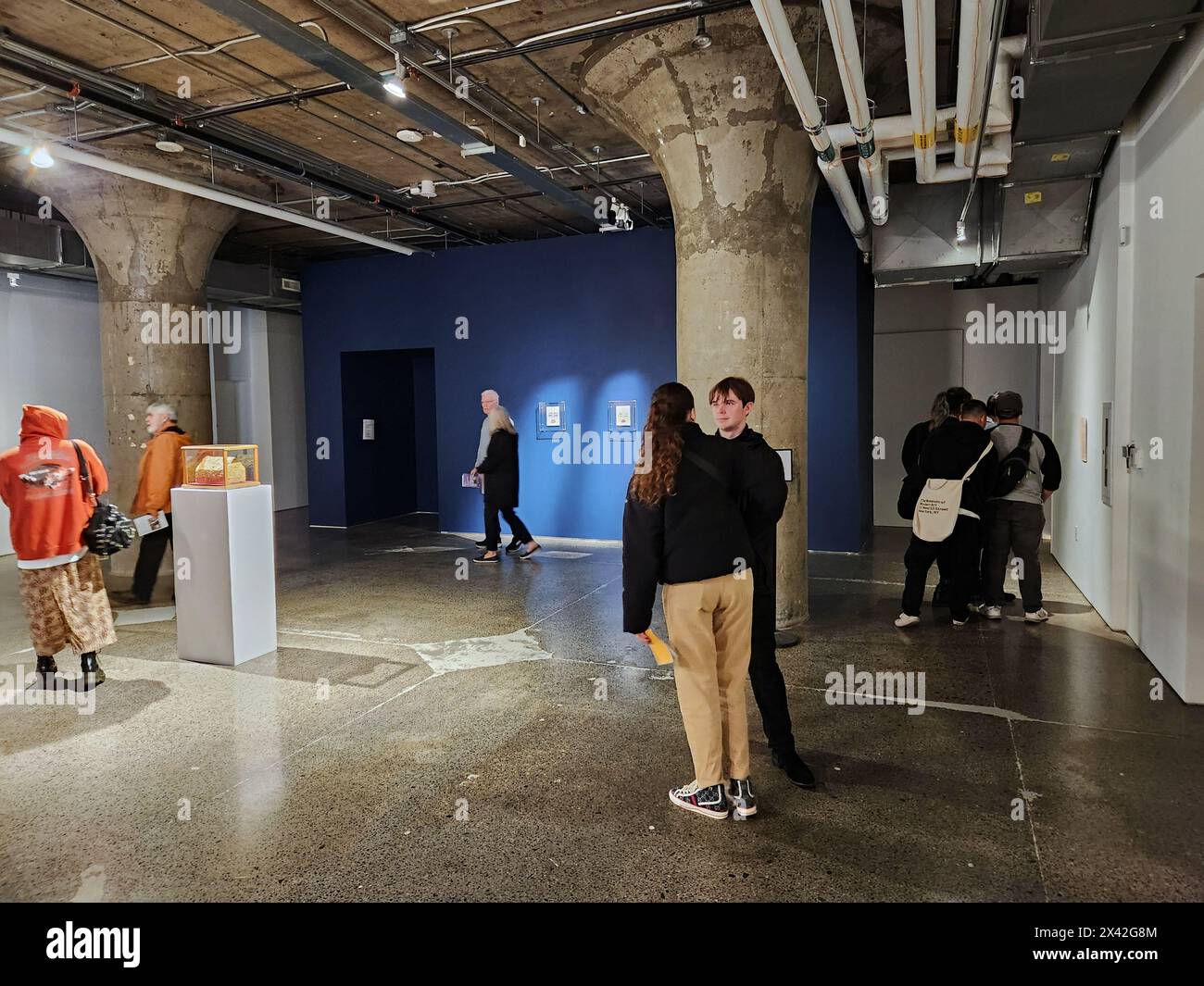 MOCA Greater Toronto Art 2024 Triennial Exhibition Stock Photo - Alamy