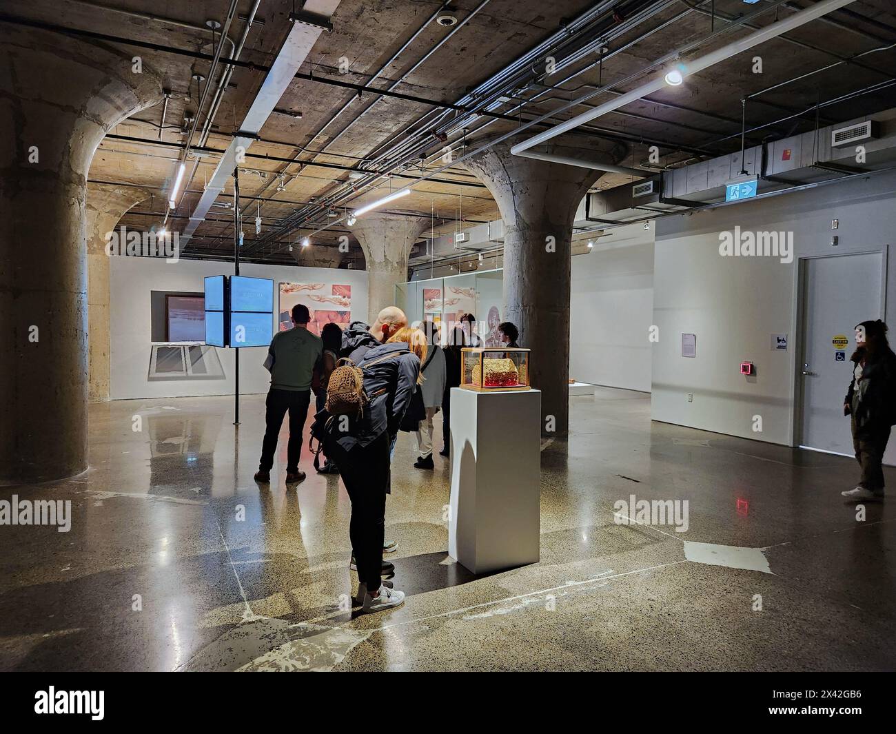 MOCA Greater Toronto Art 2024 Triennial Exhibition Stock Photo - Alamy