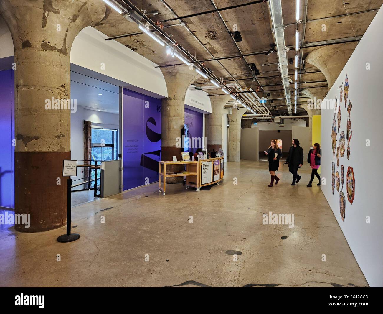 MOCA Greater Toronto Art 2024 Triennial Exhibition Stock Photo - Alamy