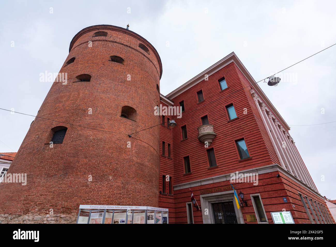 The Powder Tower in Riga, Latvia Stock Photo - Alamy