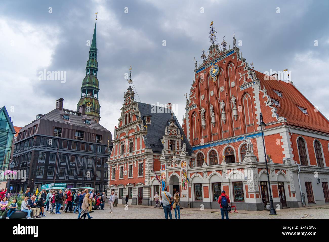Riga latvia house blackheads hi-res stock photography and images - Alamy