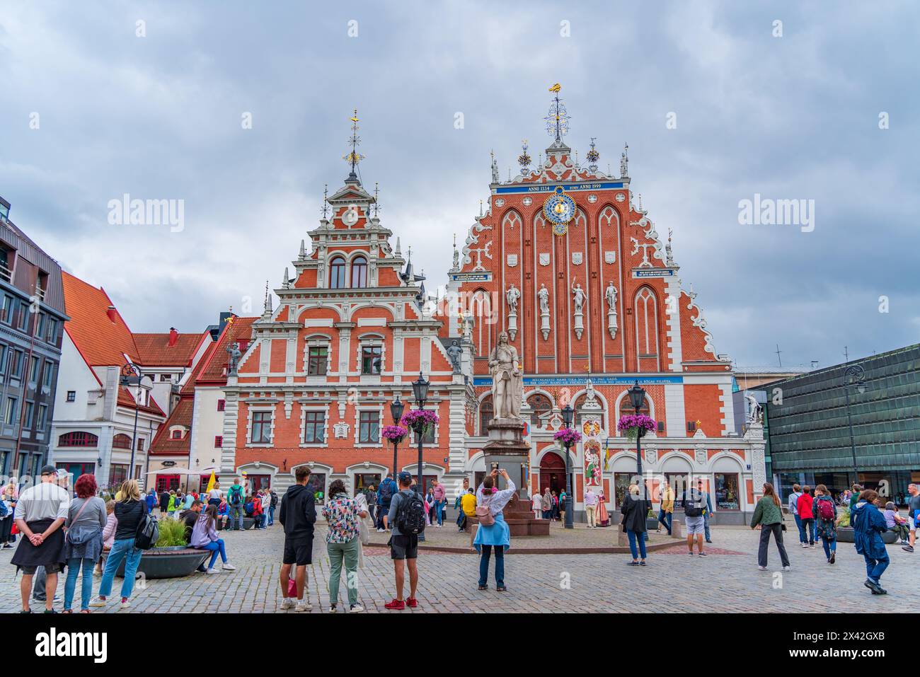 Riga latvia house blackheads hi-res stock photography and images - Alamy
