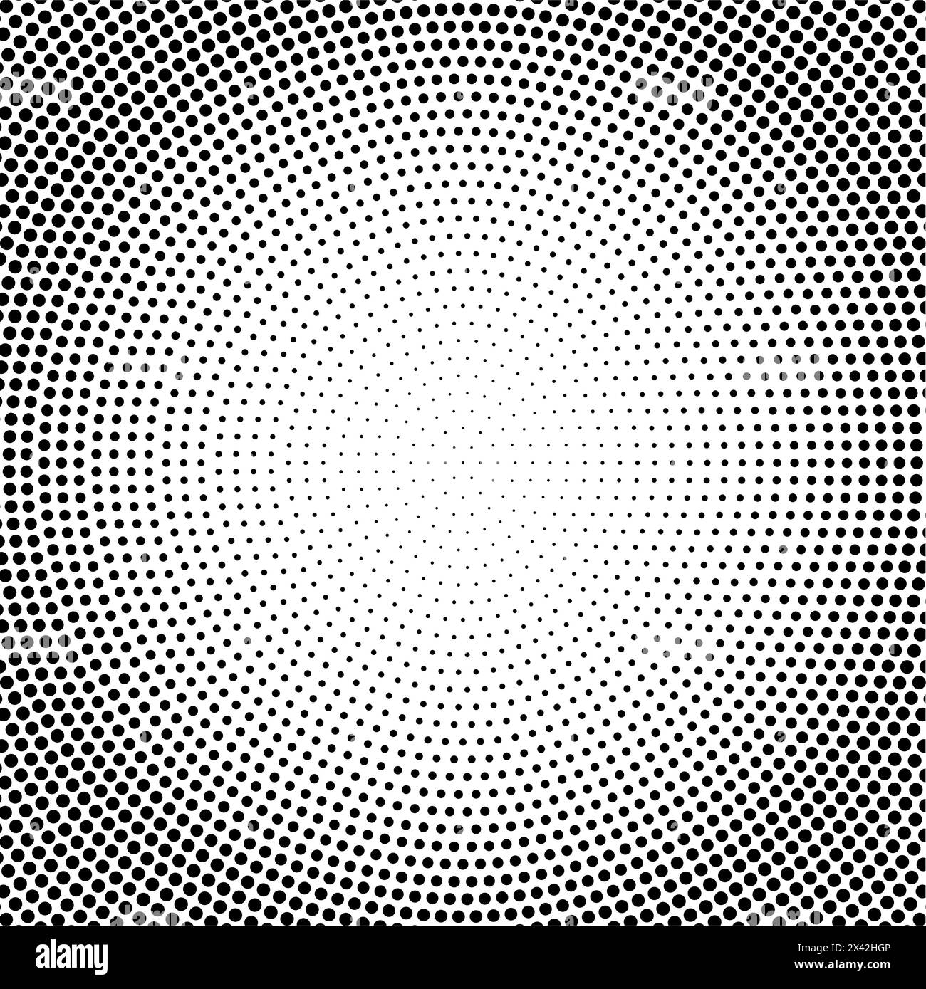 Abstract vector black and white dotted halftone background Stock Vector ...