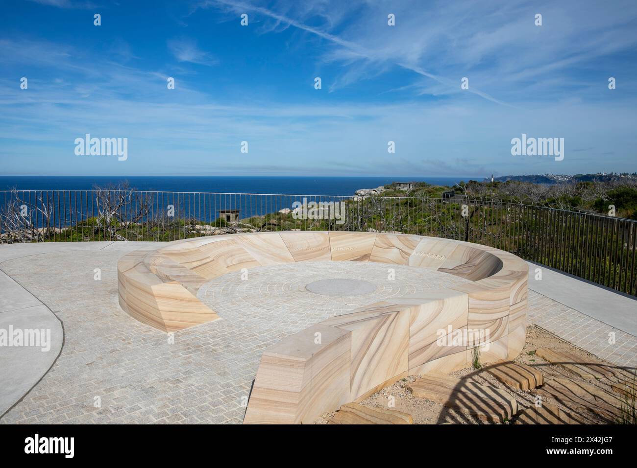 North Head Manly, Fairfax track connects various lookouts view points ...