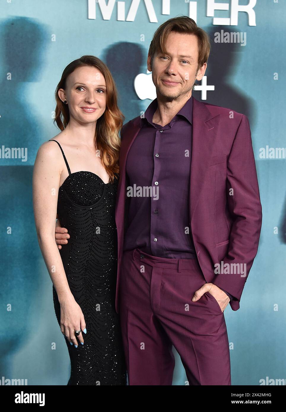 Los Angeles, USA. 29th Apr, 2024. Kyra Gardner and Jimmi Simpson arriving to Apple TV series ...