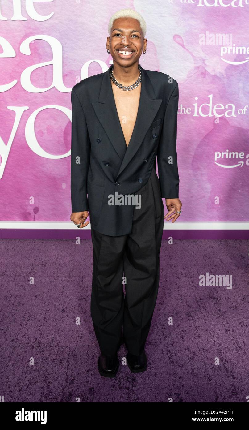 Jordan Hall attends the Amazon MGM Studios 'The Idea Of You' New York ...