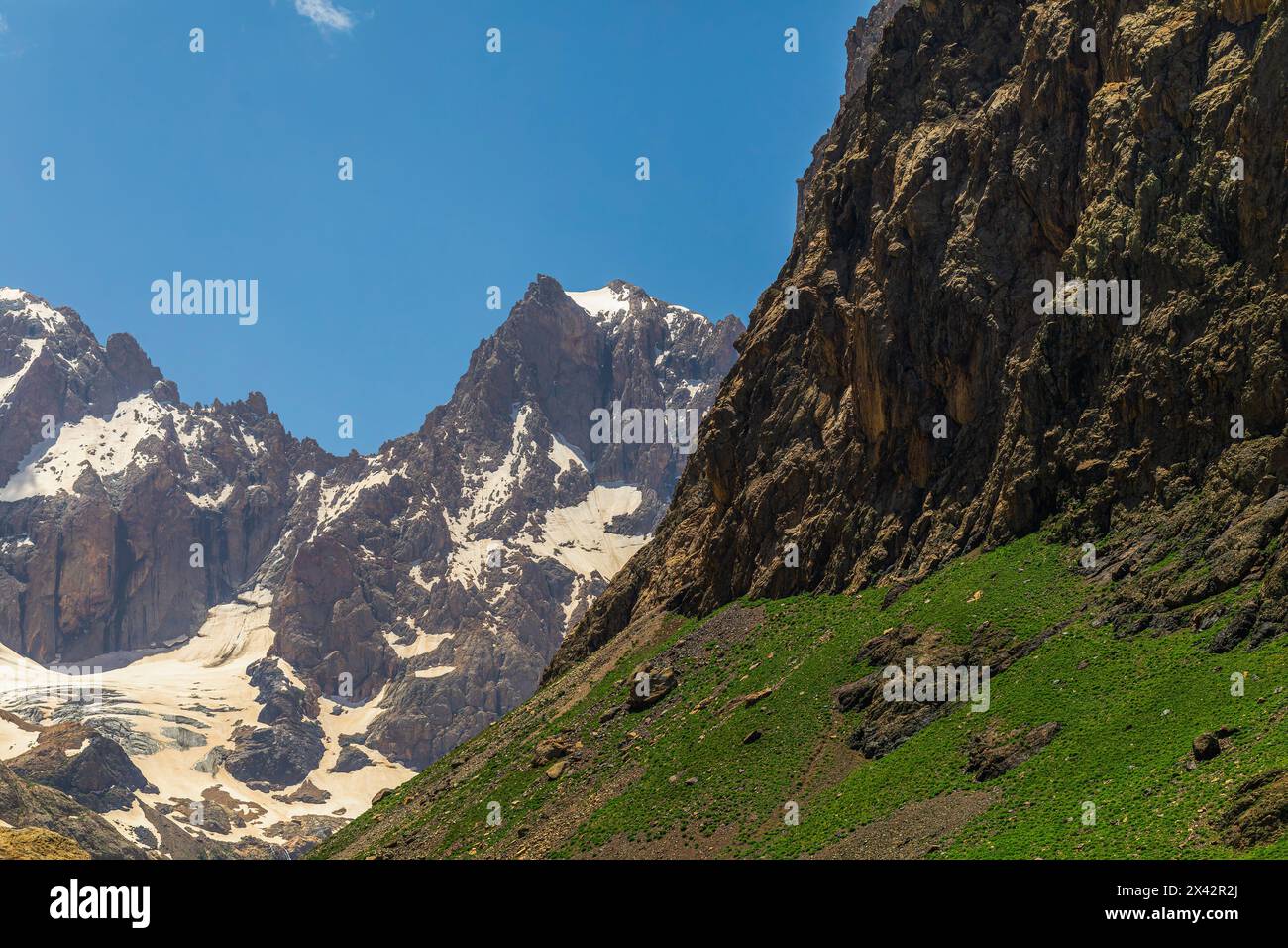 cilo mountains, hakkari, high mountains and clouds, valley of heaven ...