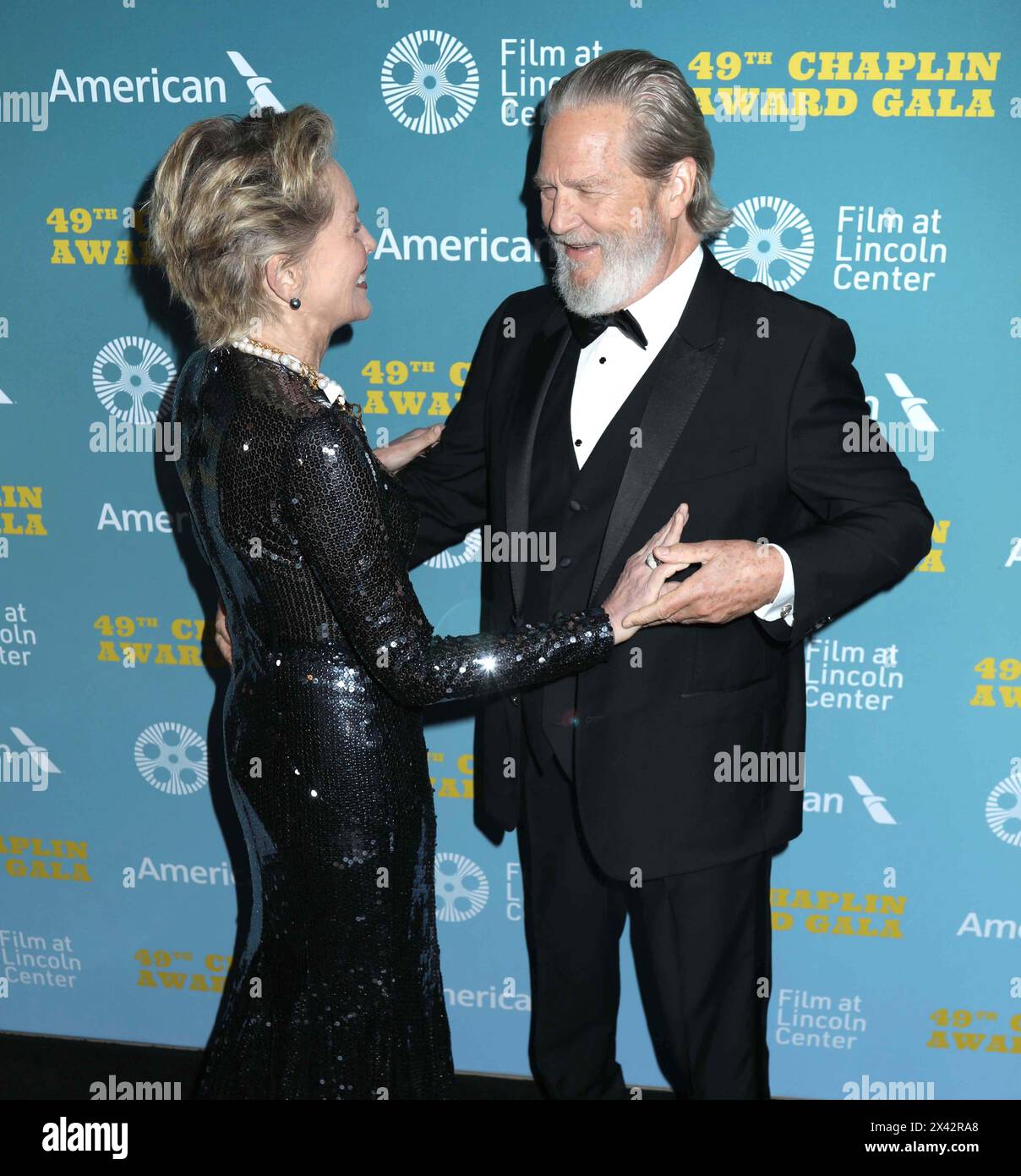 April 29, 2024, New York, New York, USA: Actors SHARON STONE and JEFF ...