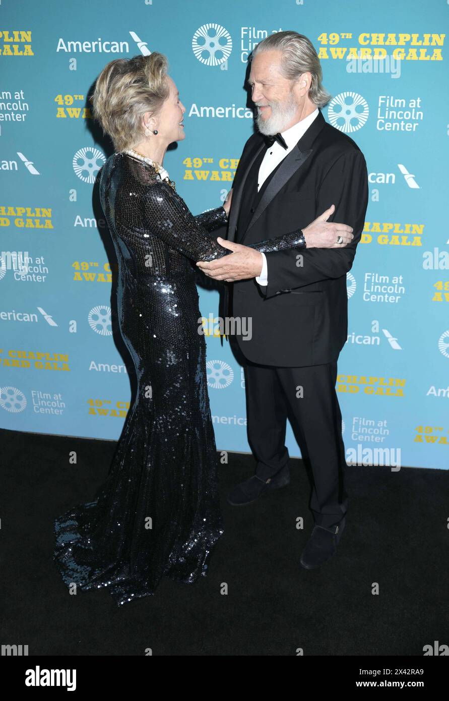 April 29, 2024, New York, New York, USA: Actors SHARON STONE and JEFF ...