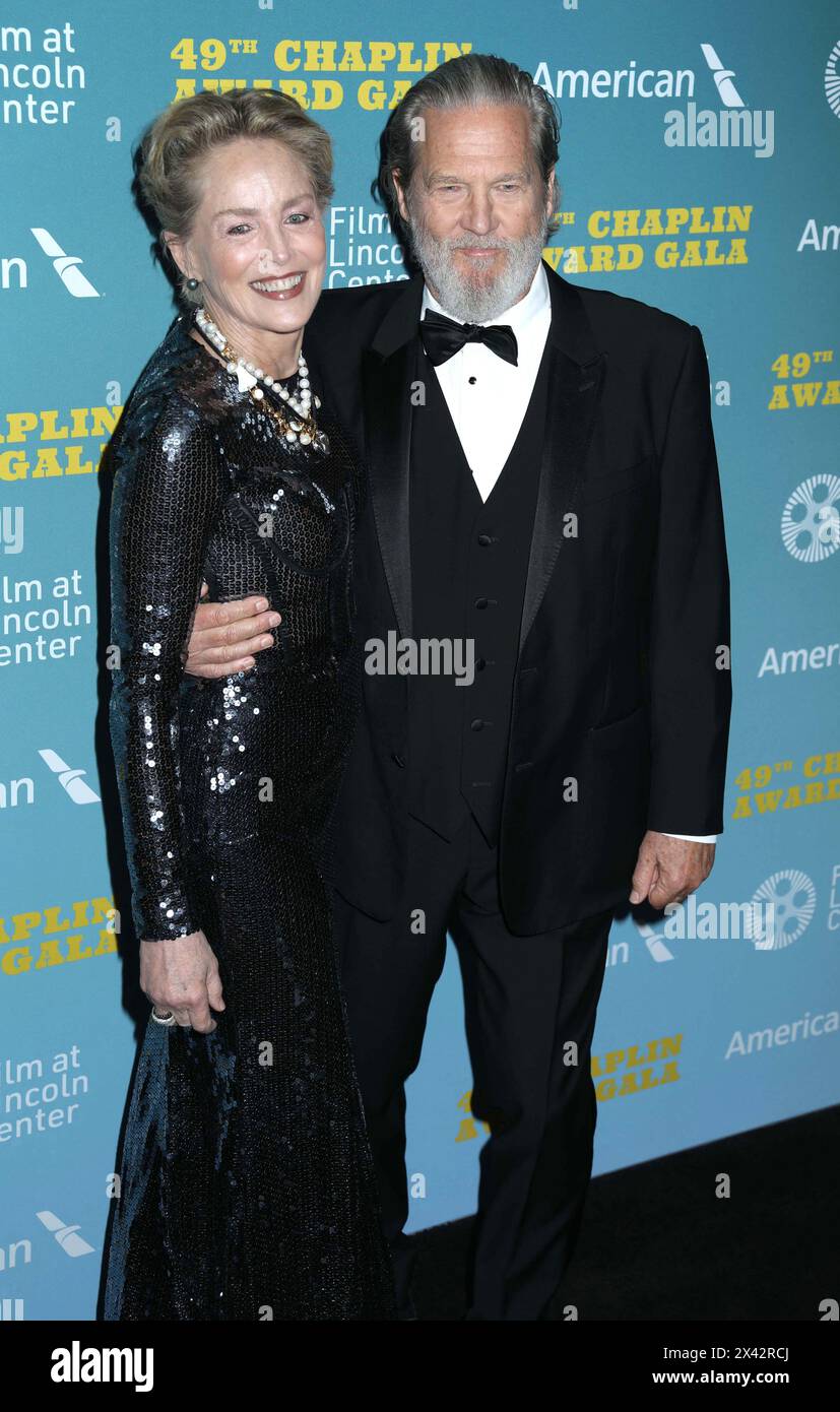April 29, 2024, New York, New York, USA: Actors SHARON STONE and JEFF ...