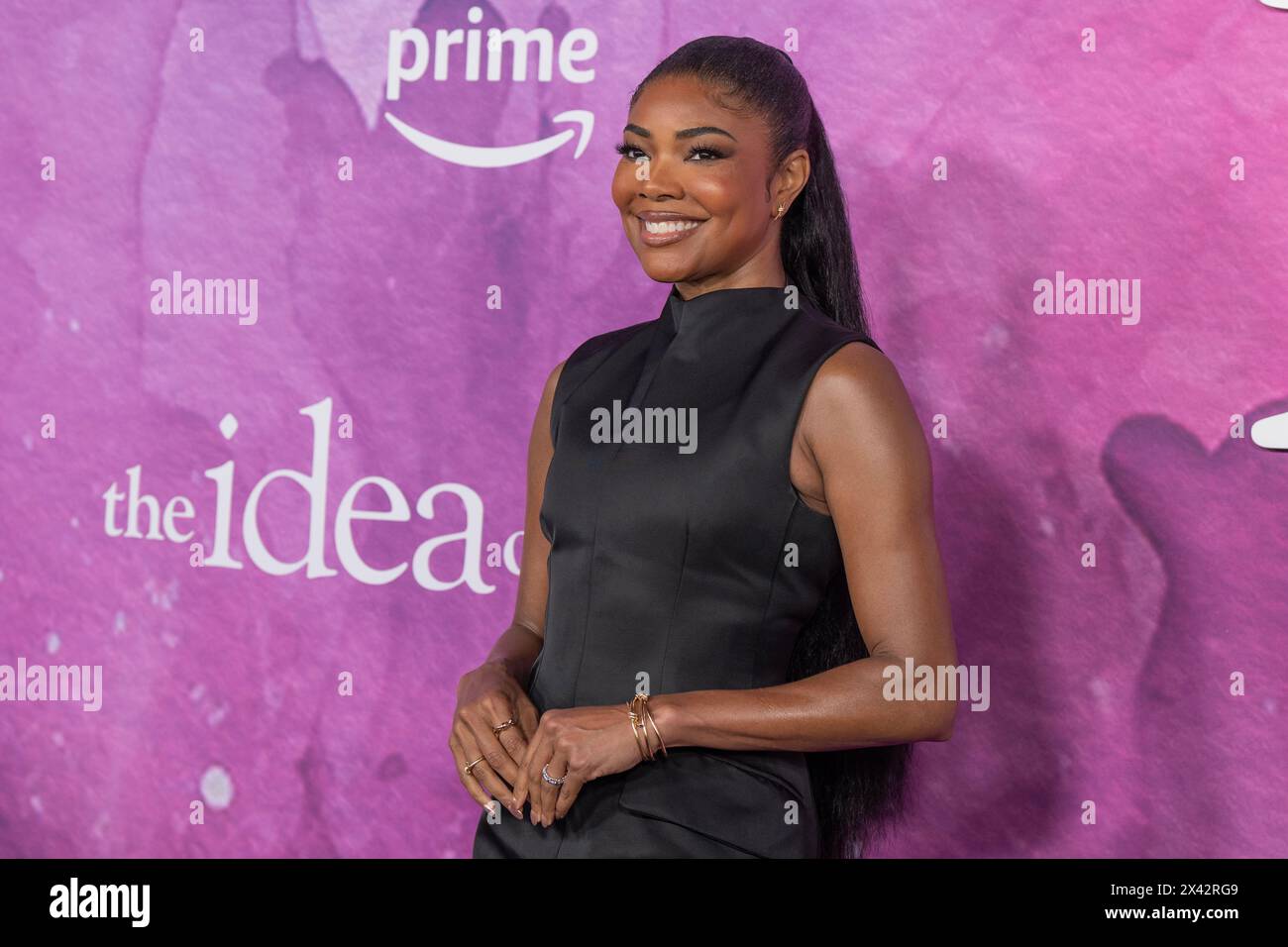Gabrielle Union wearing dress by Achille Maramotti for Sportmax attends ...