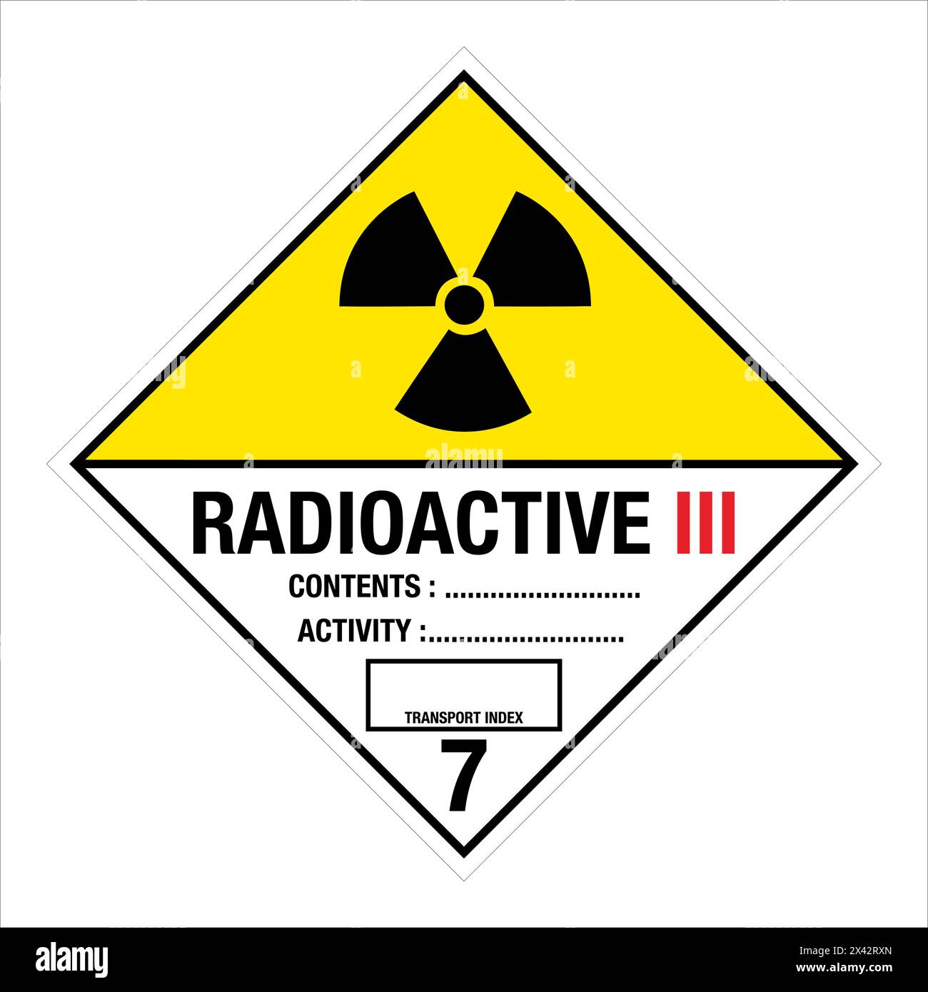 Radioactive warning symbols hi-res stock photography and images - Alamy