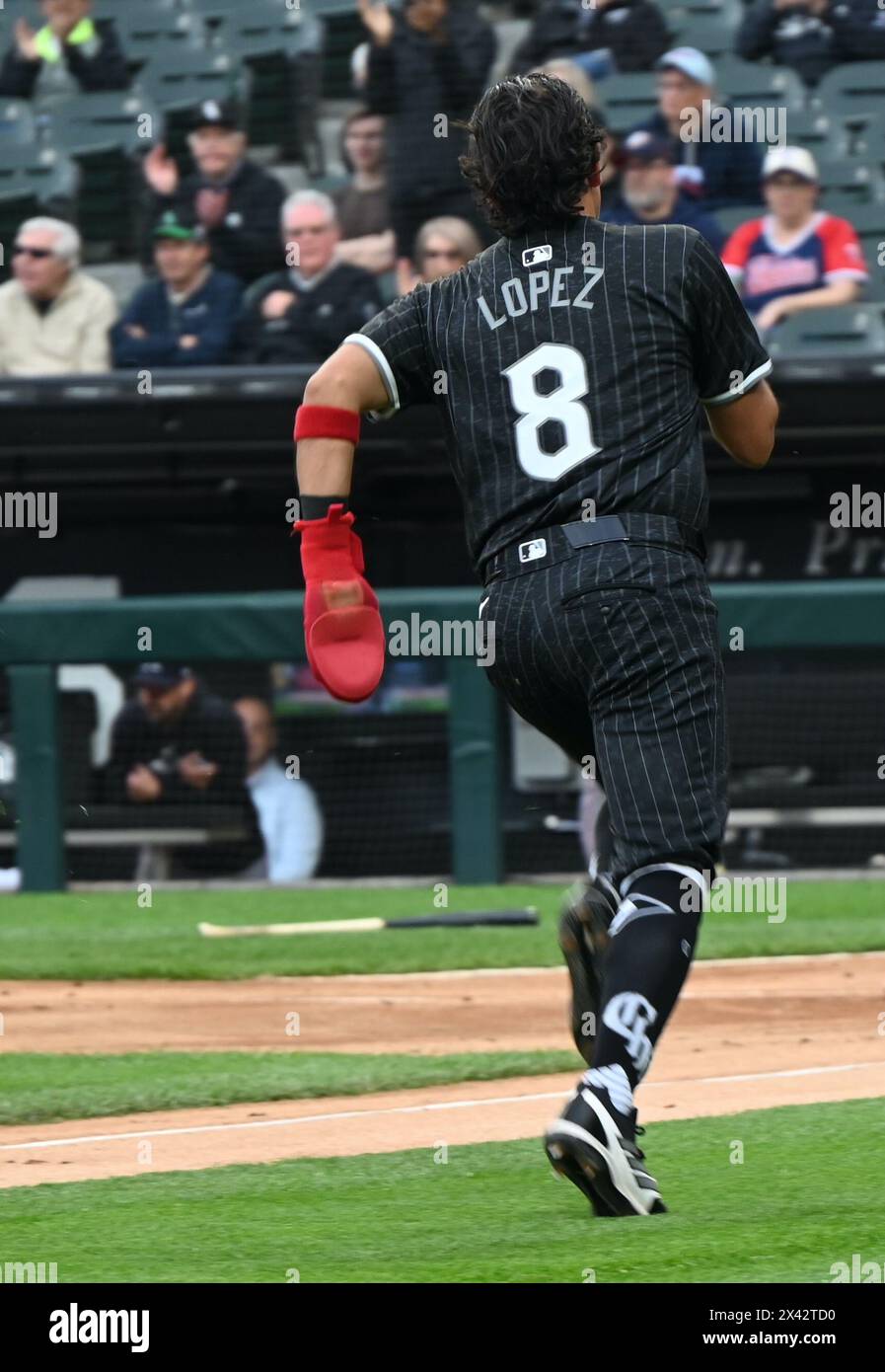 Chicago, United States. 29th Apr, 2024. Nicky Lopez #8, of the Chicago ...