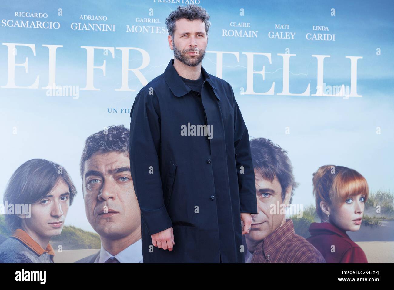 Gabriel Montesi during the premiere of the movie SEI FRATELLI, 29 April ...