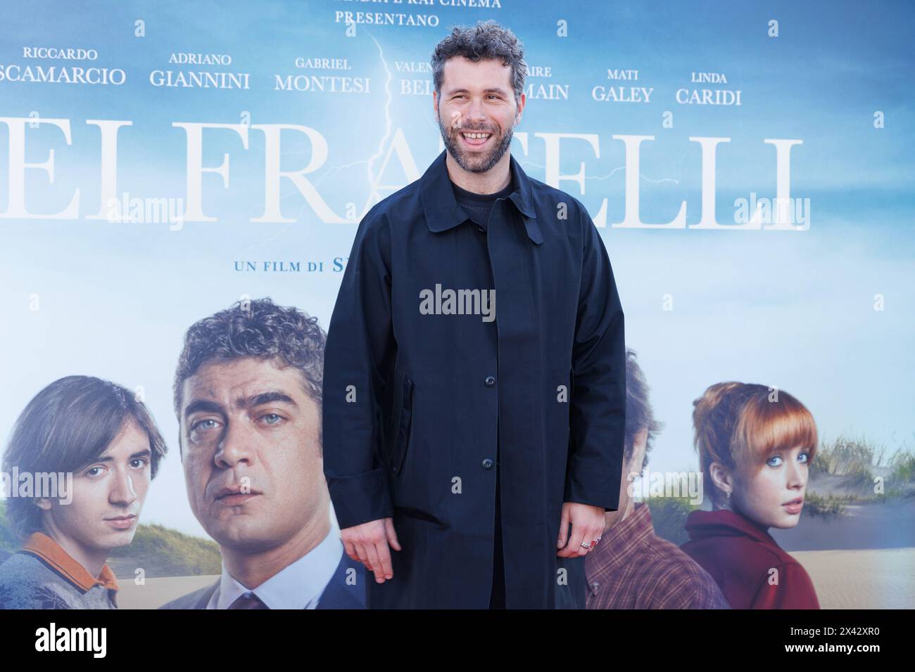 Gabriel Montesi during the premiere of the movie SEI FRATELLI, 29 April ...