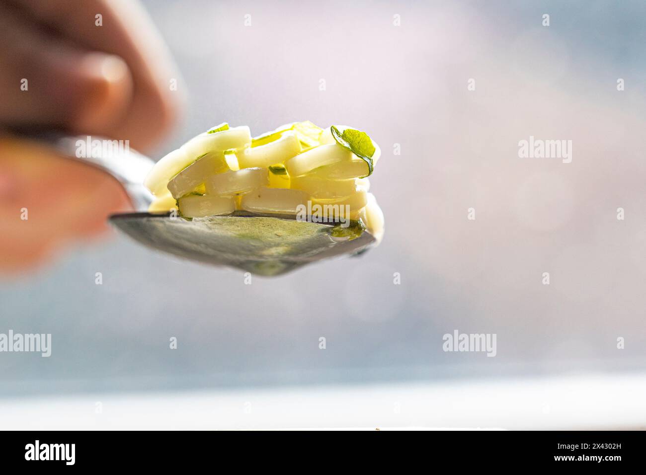 Eat with spoon hi-res stock photography and images - Alamy