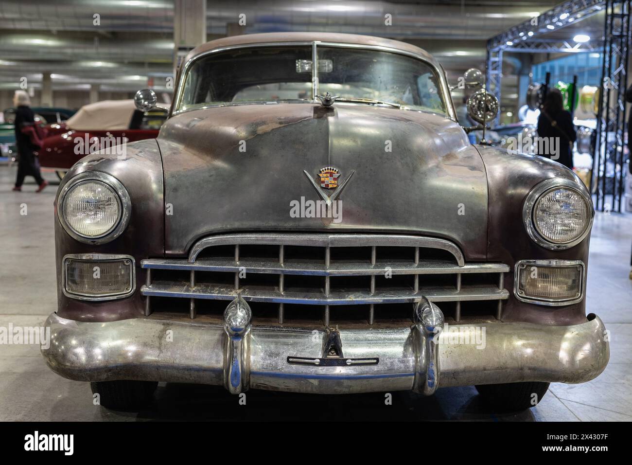 Rusty Cadillac Fastback Coupe 62 series Sedanette Produced in 1948 ...