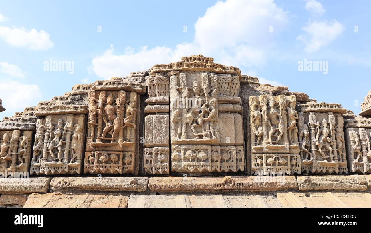 Ancient Carvings of Hindu Deities on the Shri Kalbhairava Temple ...