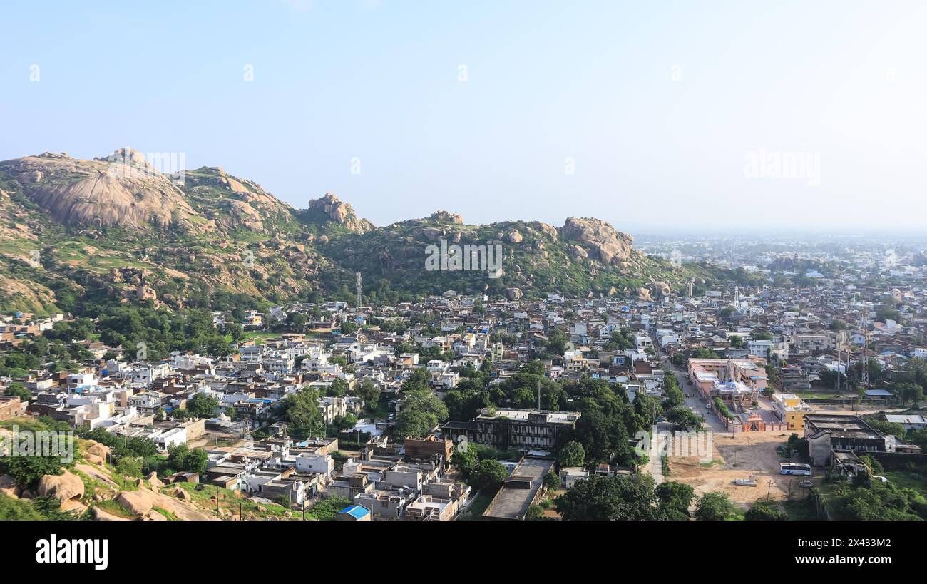 Rocky Mountain View of Idar Fort, 8th Century For Situated in Aravalli Mountain Range, Idar ...