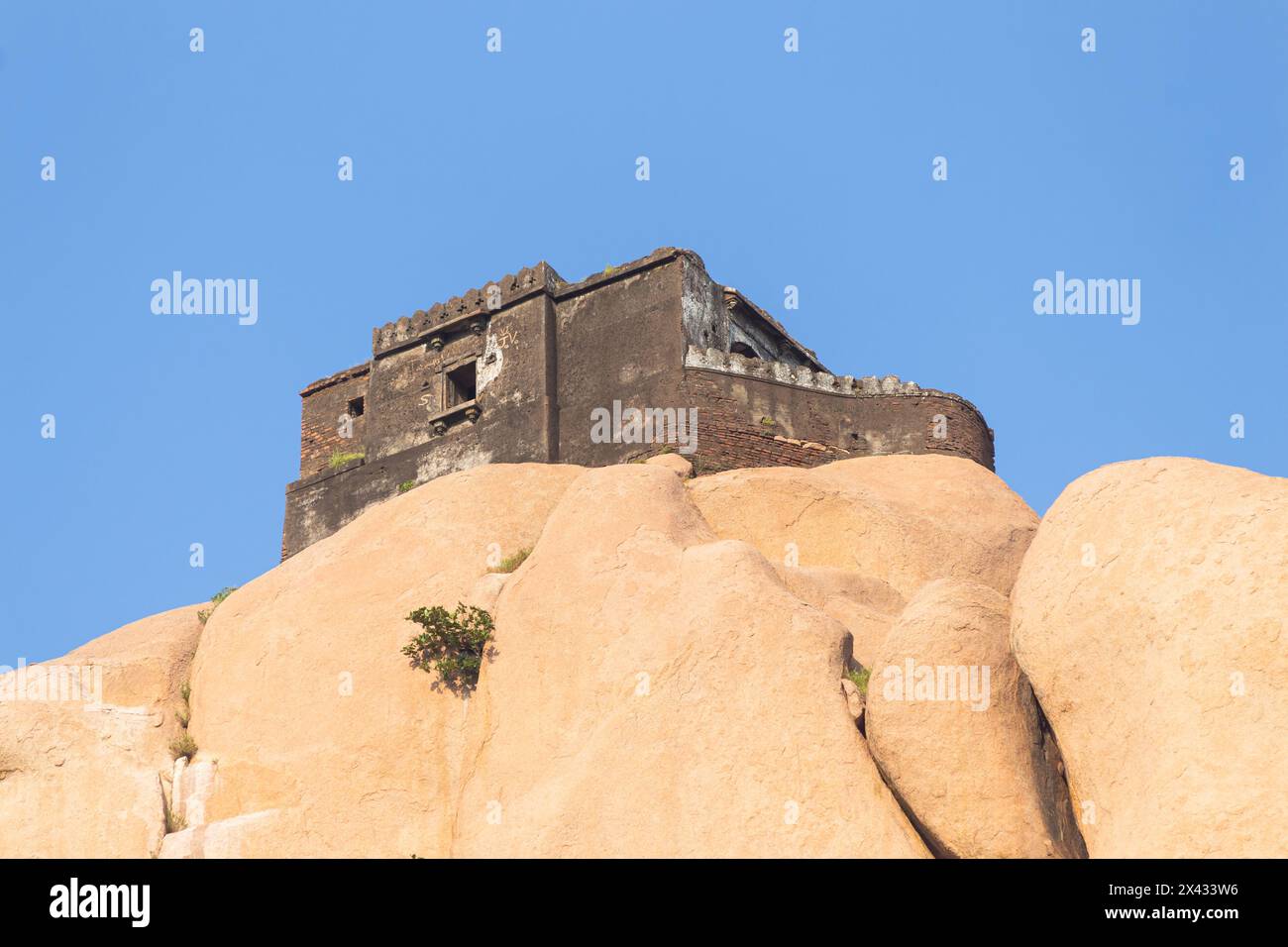 Rocky Mountain View of Idar Fort, 8th Century For Situated in Aravalli Mountain Range, Idar ...