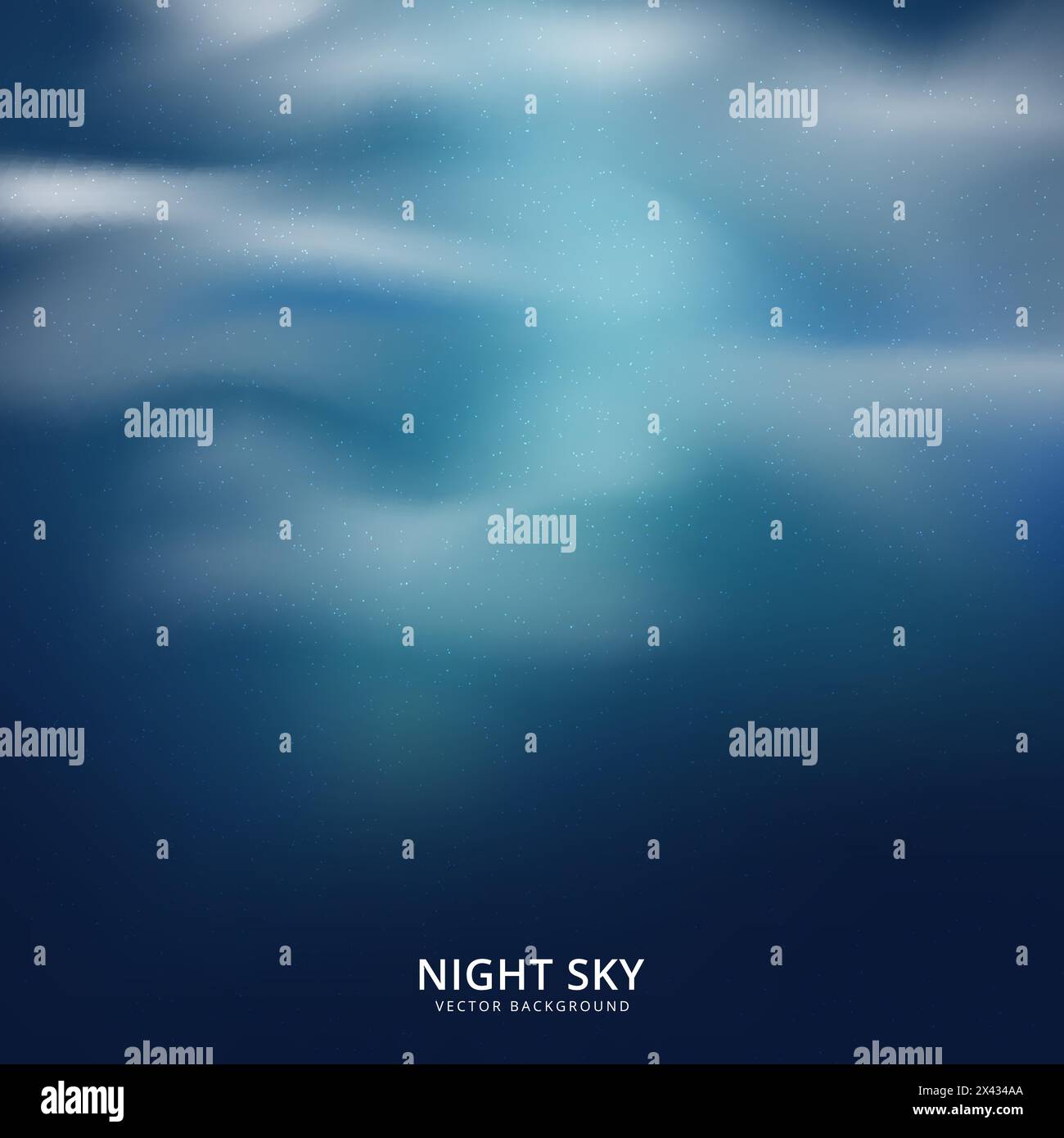 Night sky abstract background. Vector illustration Stock Vector Image ...