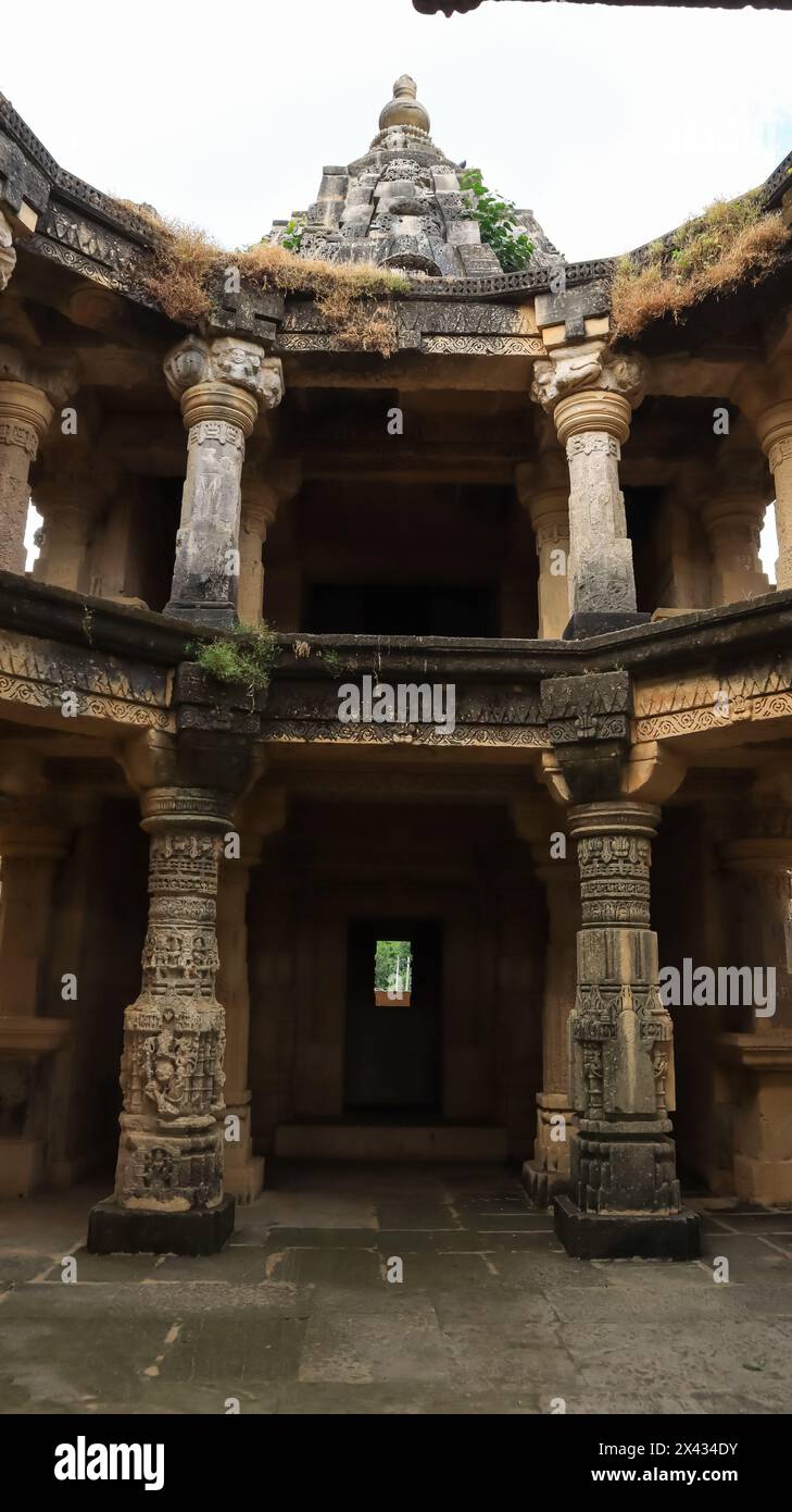 Beautiful Interior Carvings Inside the Navlakha Temple, Also Known As ...