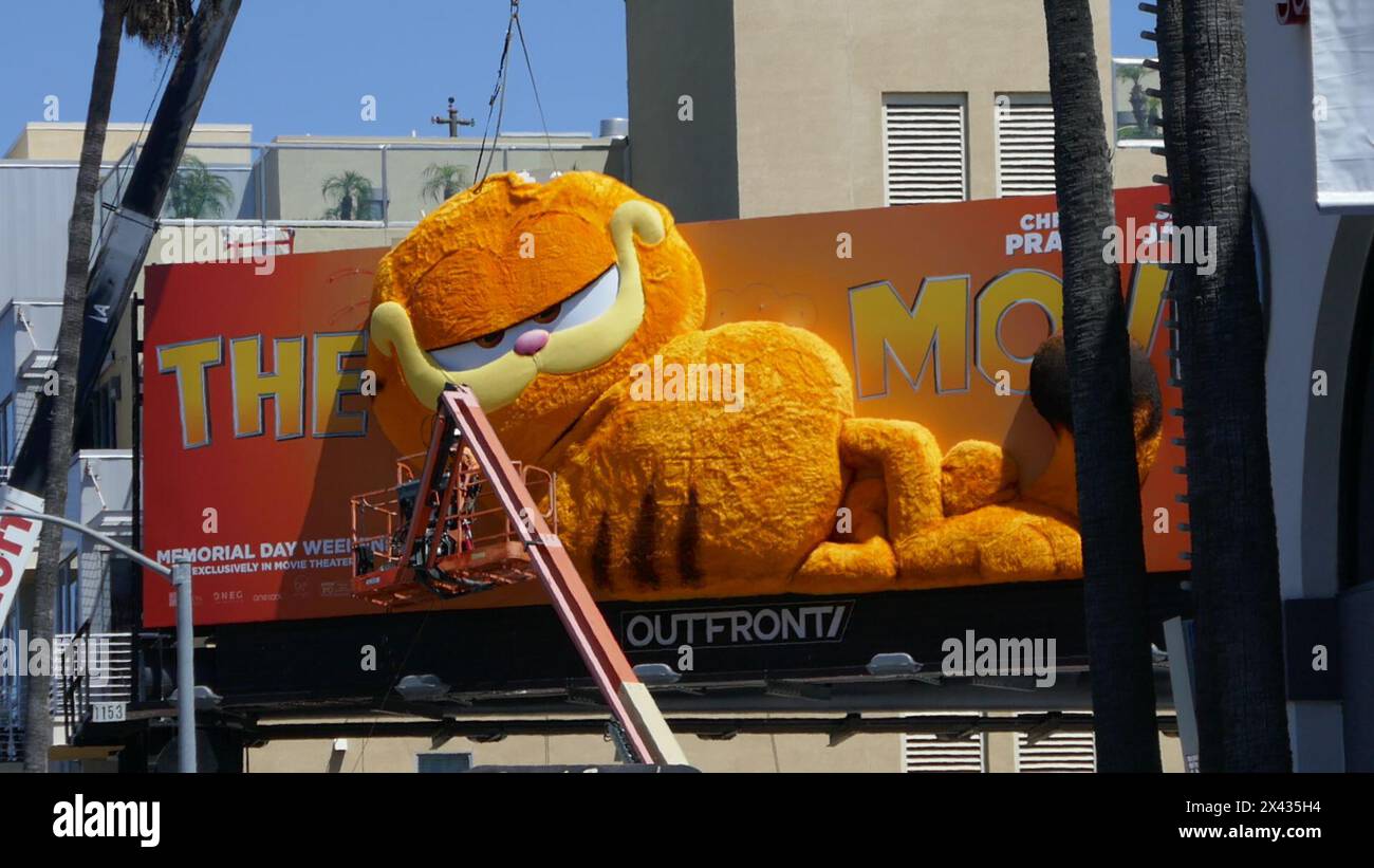 Los Angeles, California, USA 29th April 2024 The Garfield Movie ...