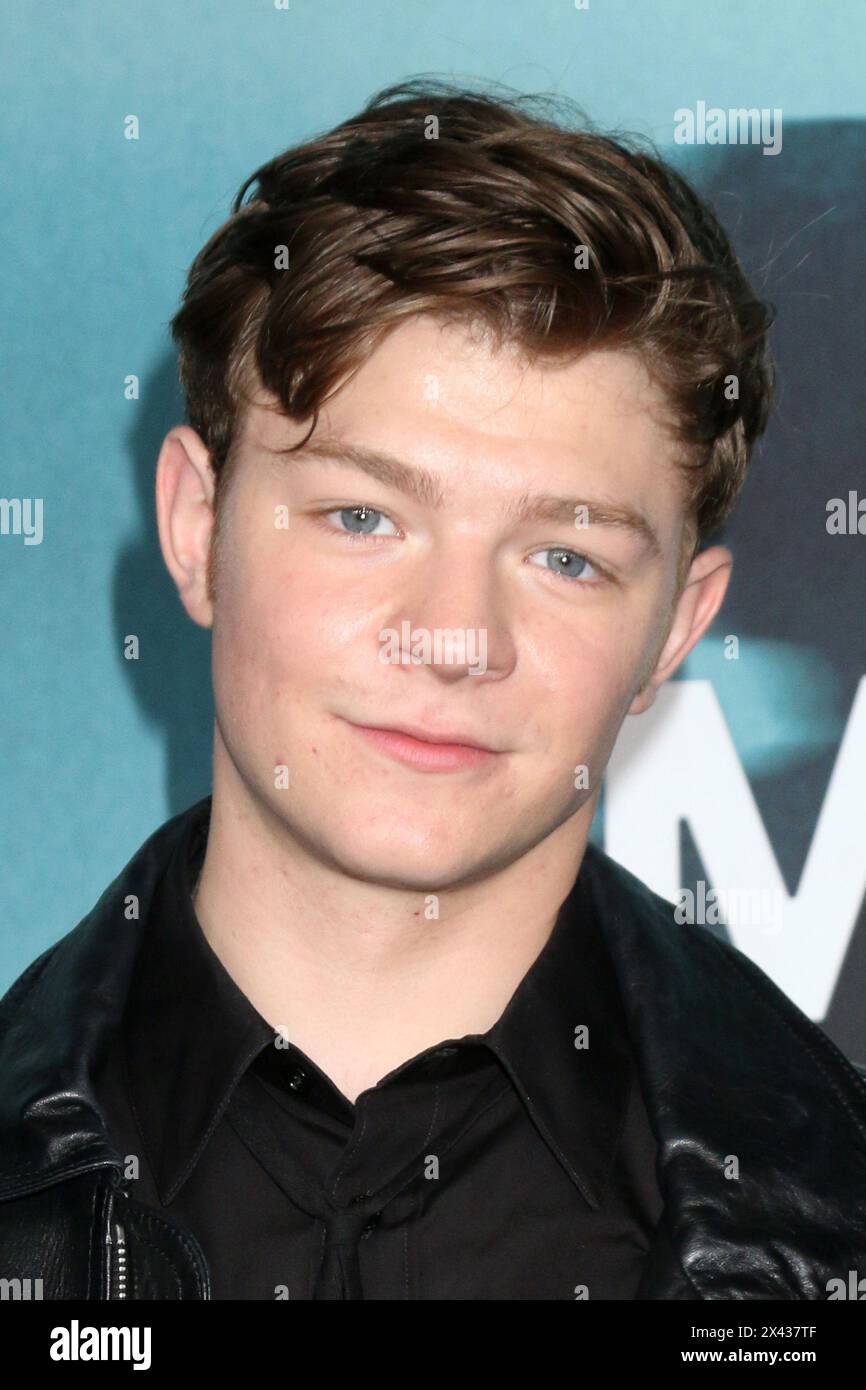 LOS ANGELES - APR 29: Oakes Fegley at the Dark Matter AppleTV+ Series ...