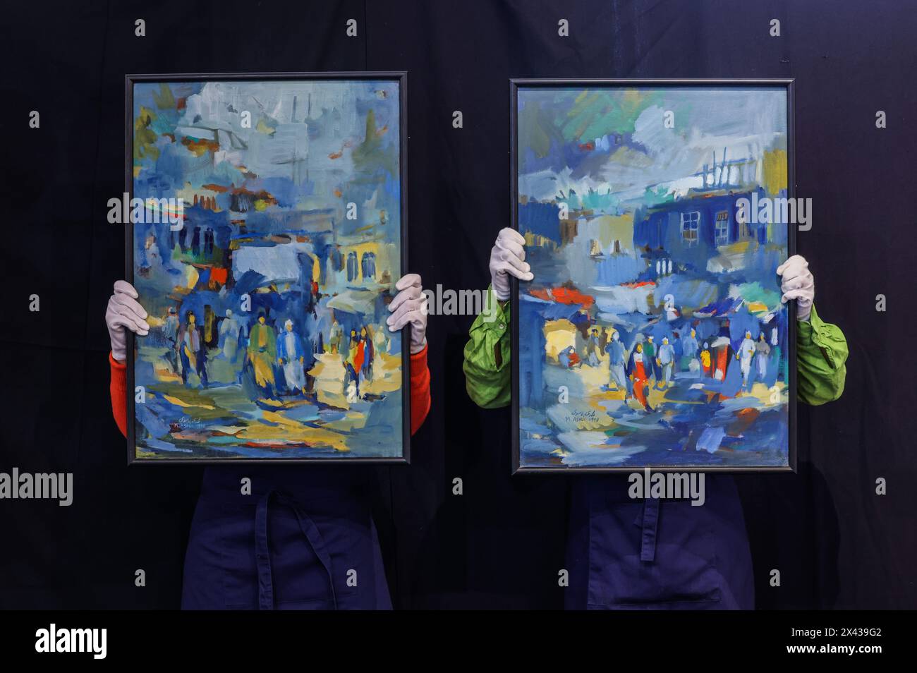 Olympia auctions, London, UK. 30th Apr, 2024. Mahdi AL Asadi (Iraqui ...