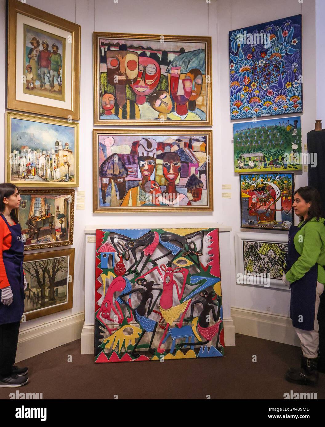 Olympia auctions, London, UK. 30th Apr, 2024. Modern & Contemporary ...