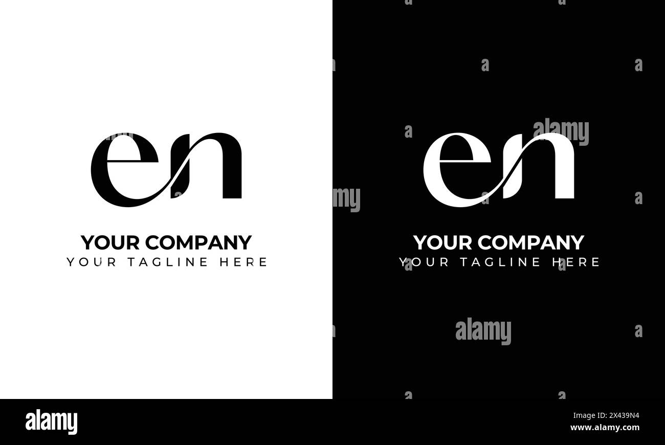 en logo design, initial en logo, en creative logo, en logo idea, en ...